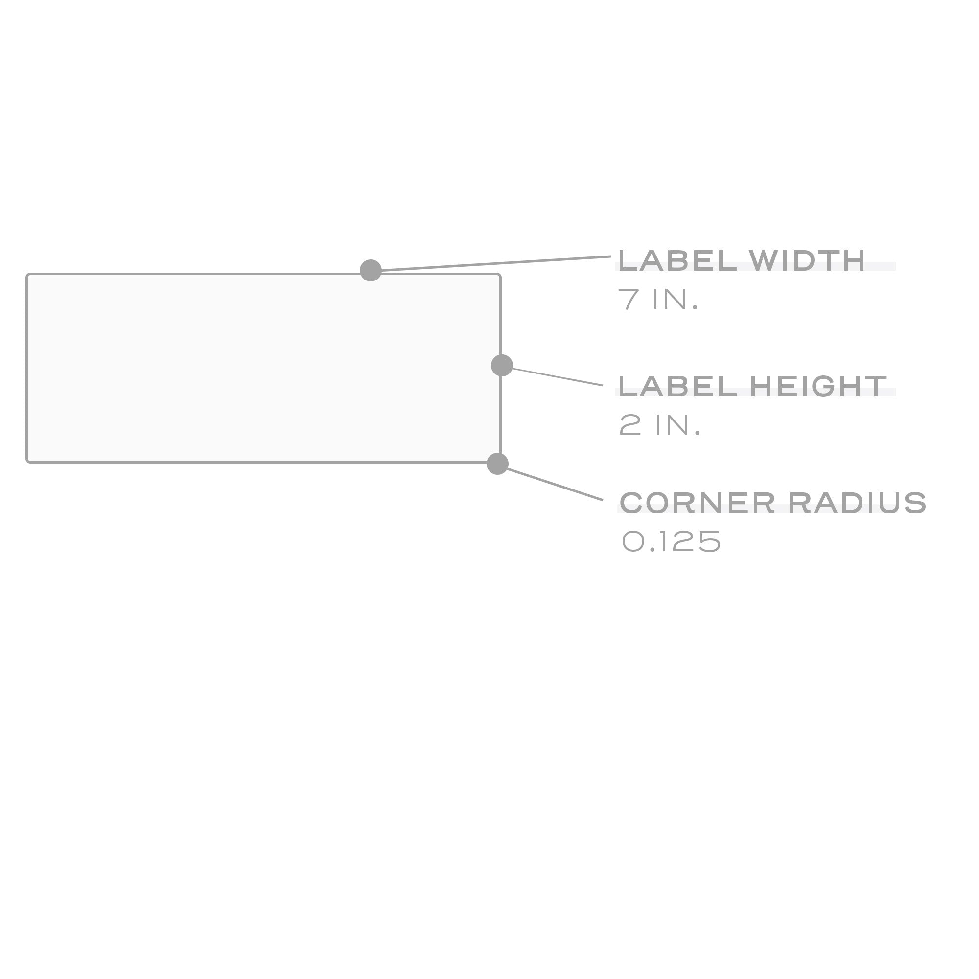 50 Water Bottle Labels, 7 x 2 in. -- Customize and Edit Printable Water ...