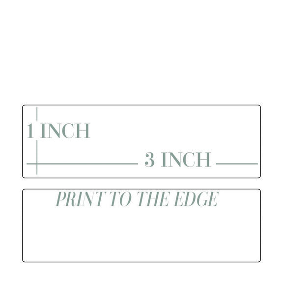 Durable Waterproof Essential Oil Labels - 90 Vinyl Inkjet Labels, 3 x 1 ...