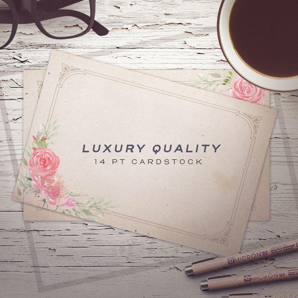 Vintage Victorian Note Cards, 4 x 6 inches, Set of 48 – dashleigh